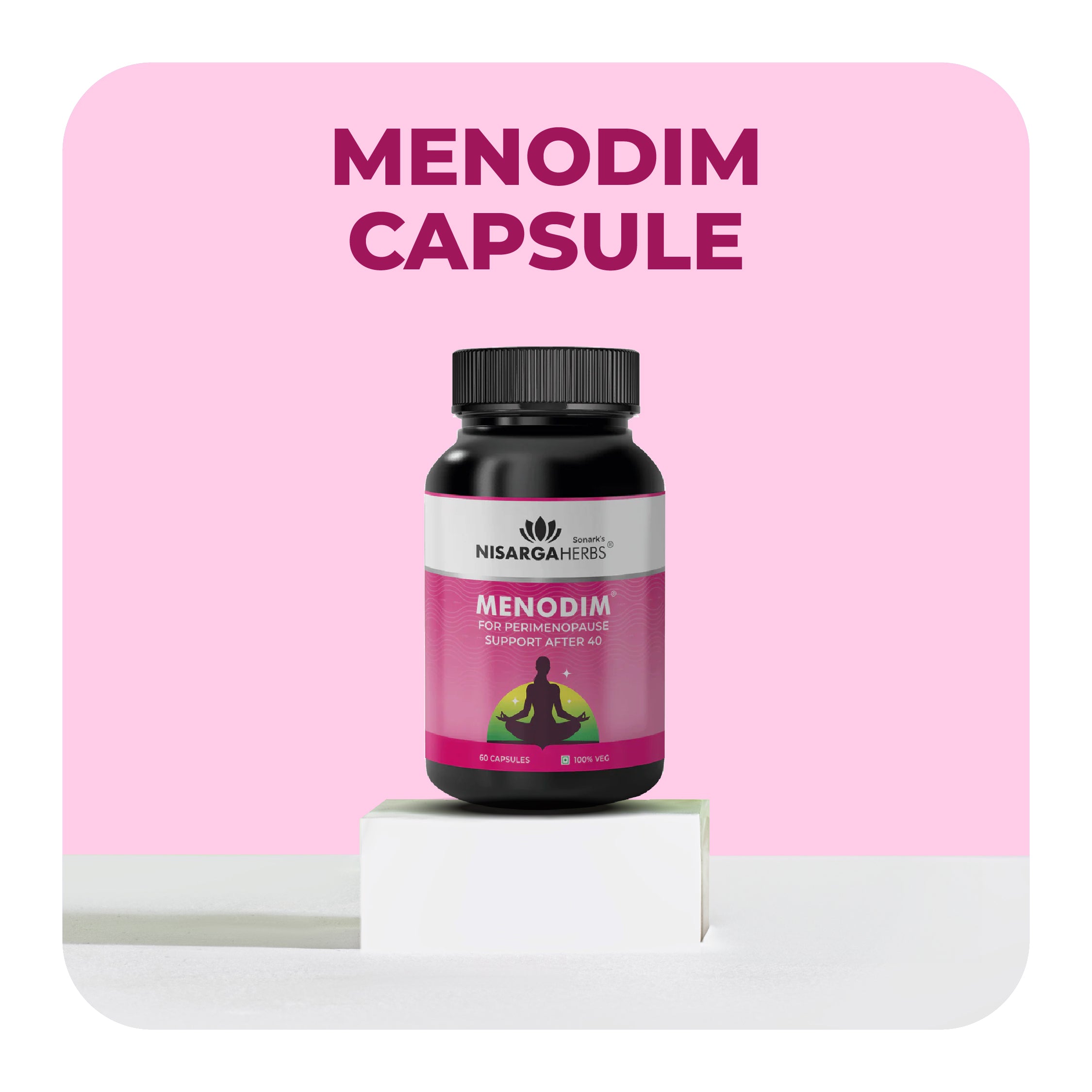 Menodim | Menopause Relief Supplement For Women – Nisarga Herbs